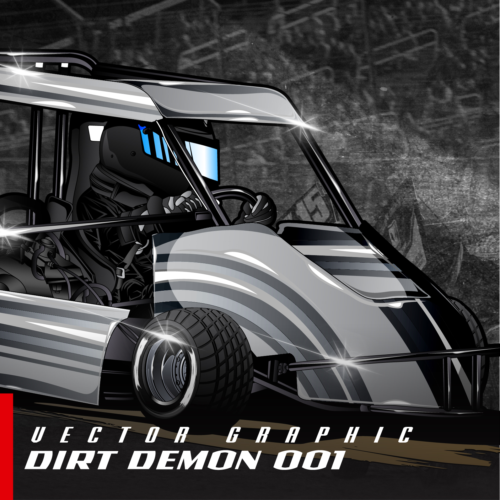 Dirt Demon 001 | Fast Racing Grafx