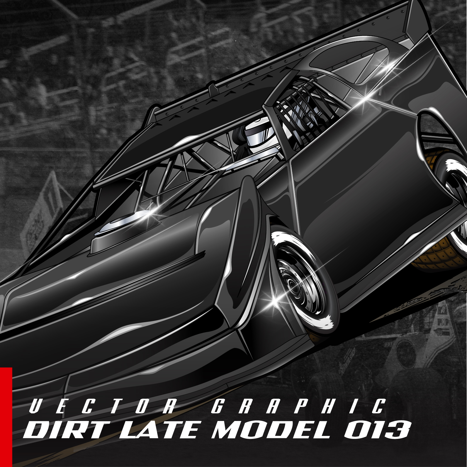Dirt Late Model 013 | Fast Racing Grafx