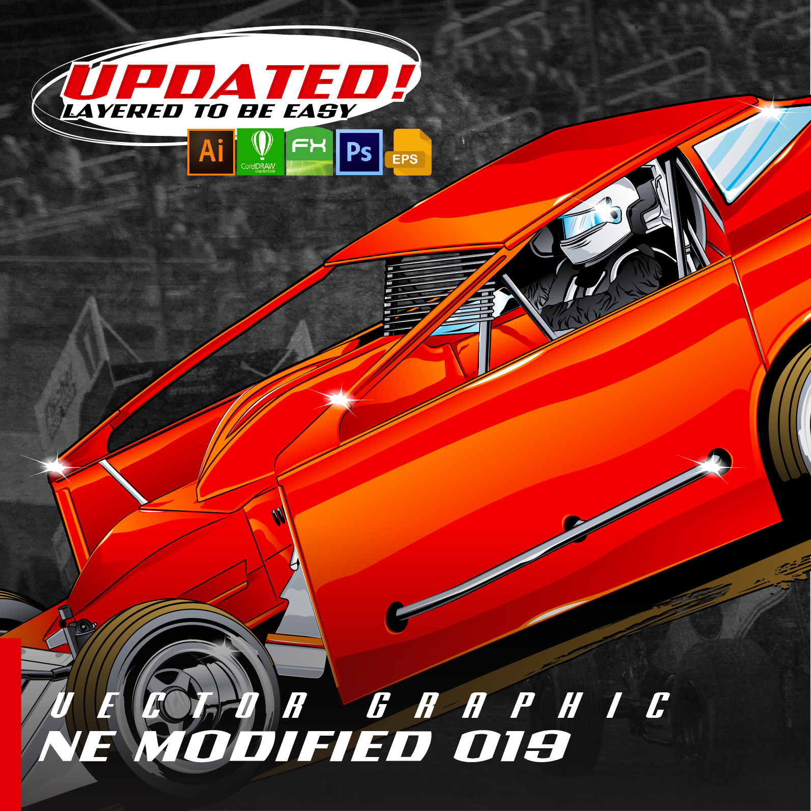 Dirt Modified 019 | Fast Racing Grafx