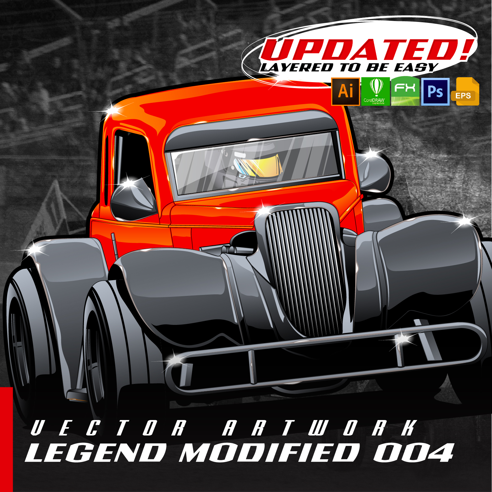 Legend Modified 004 | Fast Racing Grafx