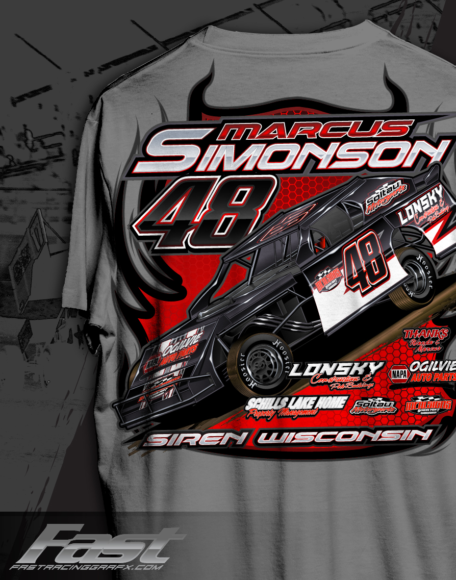 Racing Shirts Design #14 | Fast Racing Grafx