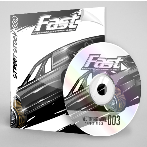 Street Stock #3 | Fast Racing Grafx