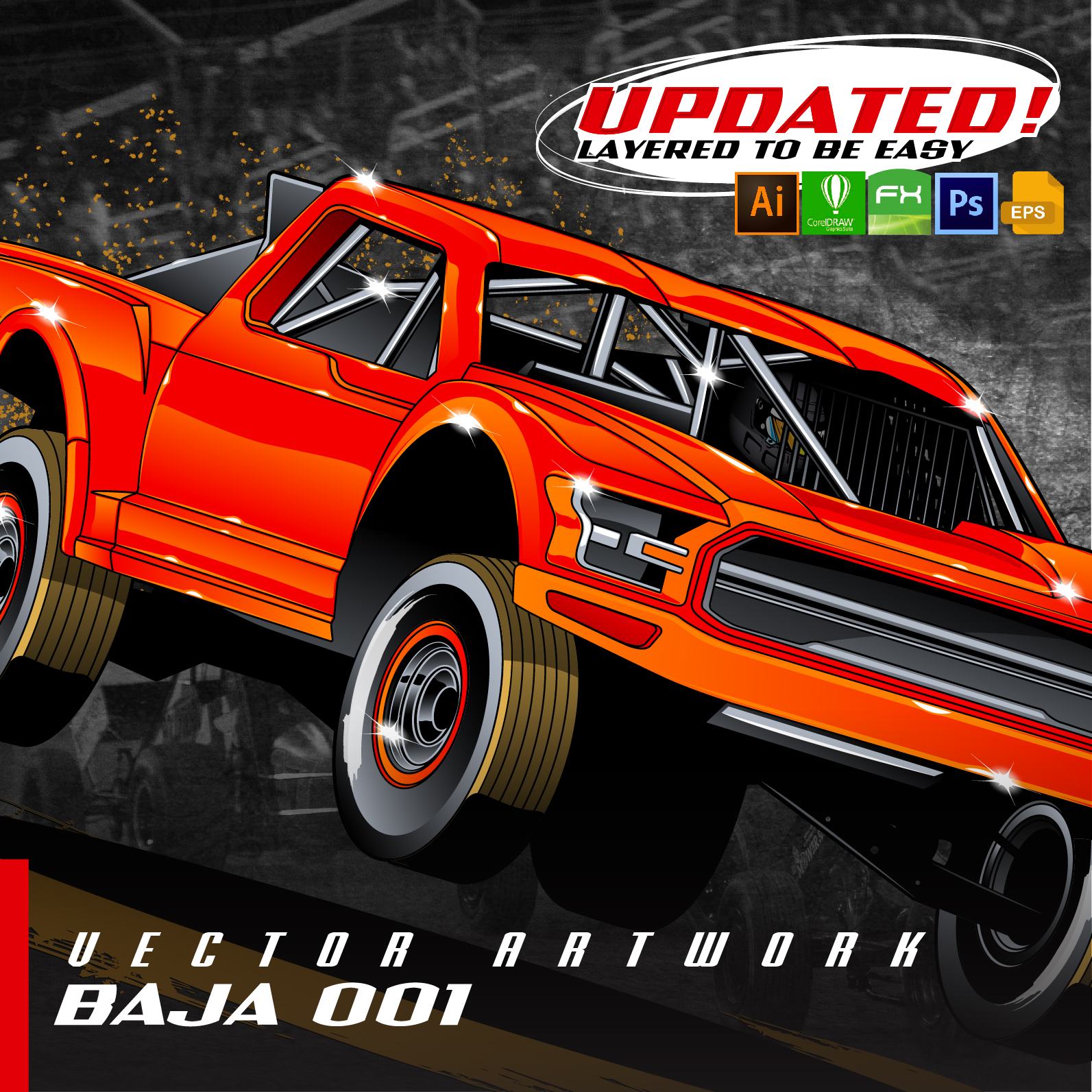 Baja 001 | Fast Racing Grafx
