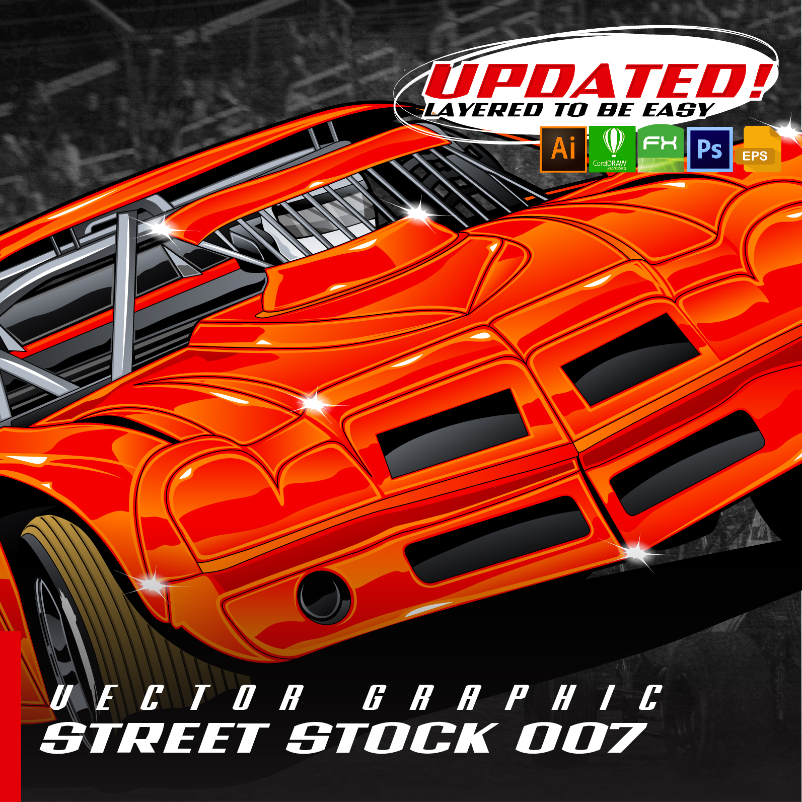 Street Stock #7 | Fast Racing Grafx