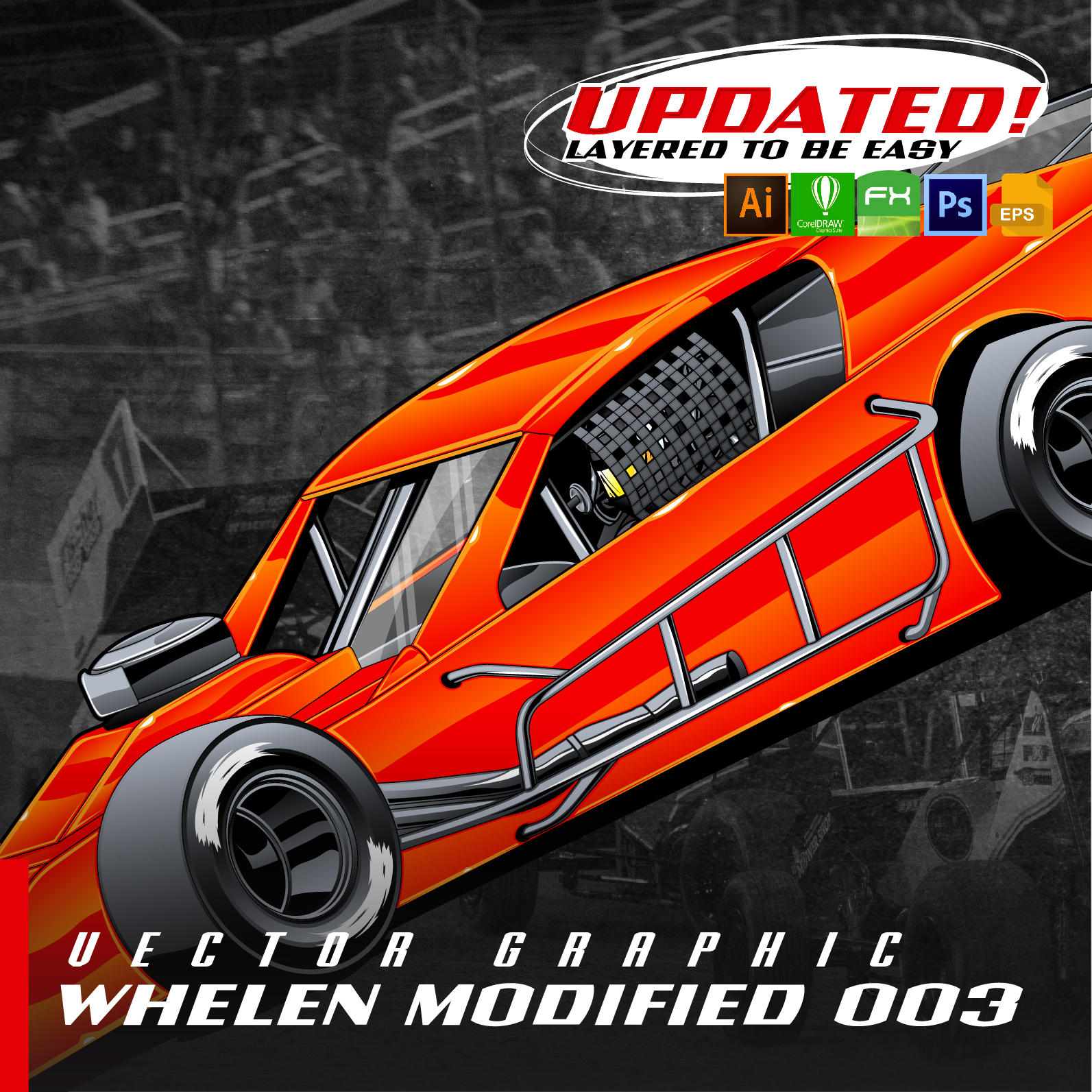 Whelen Modified 003 | Fast Racing Grafx