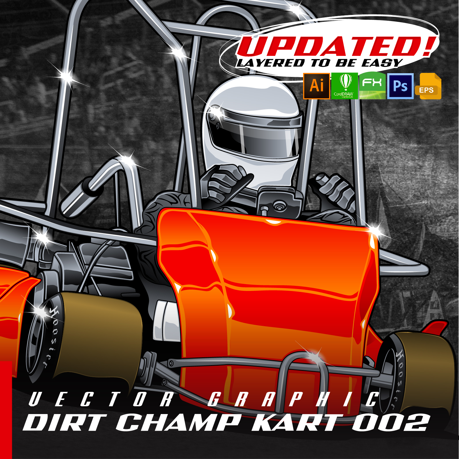 Dirt Champ Kart 002 | Fast Racing Grafx