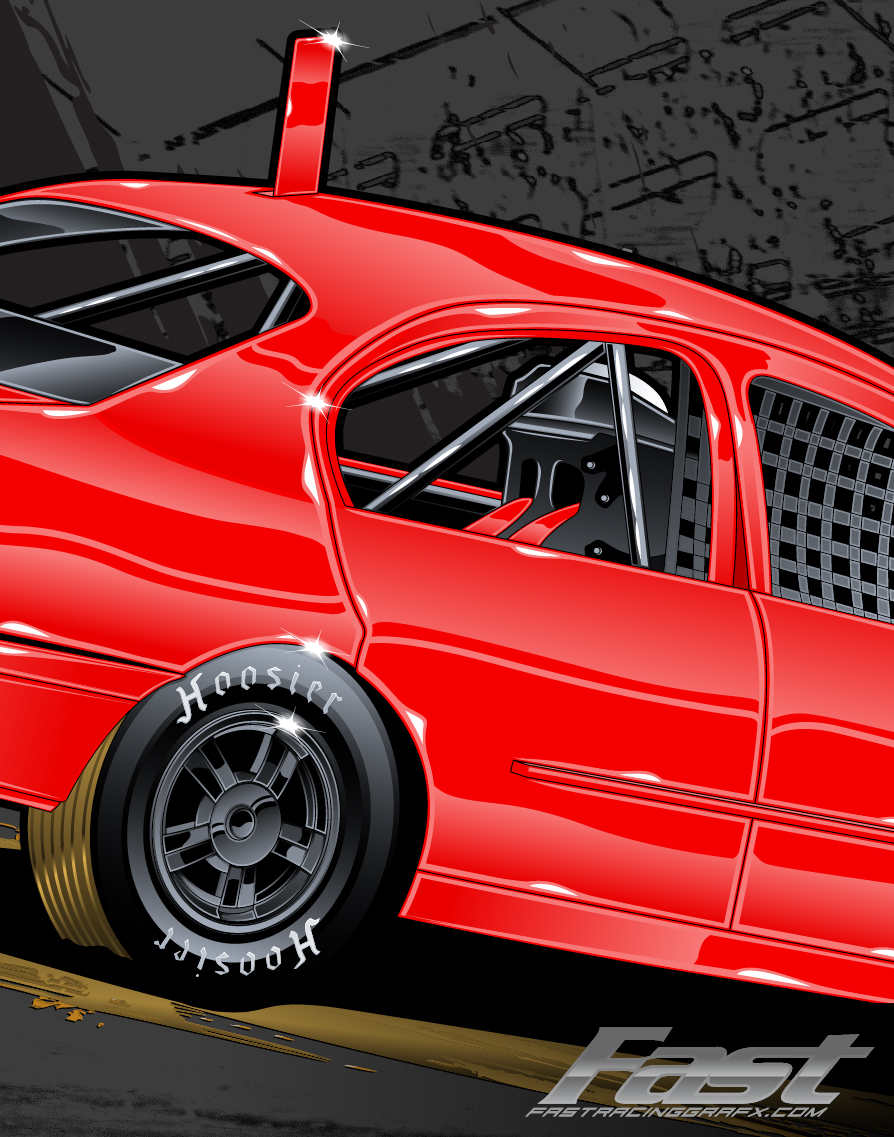 Production Sedan #2 | Fast Racing Grafx