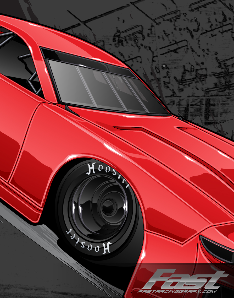 Pavement Late Model #9 | Fast Racing Grafx