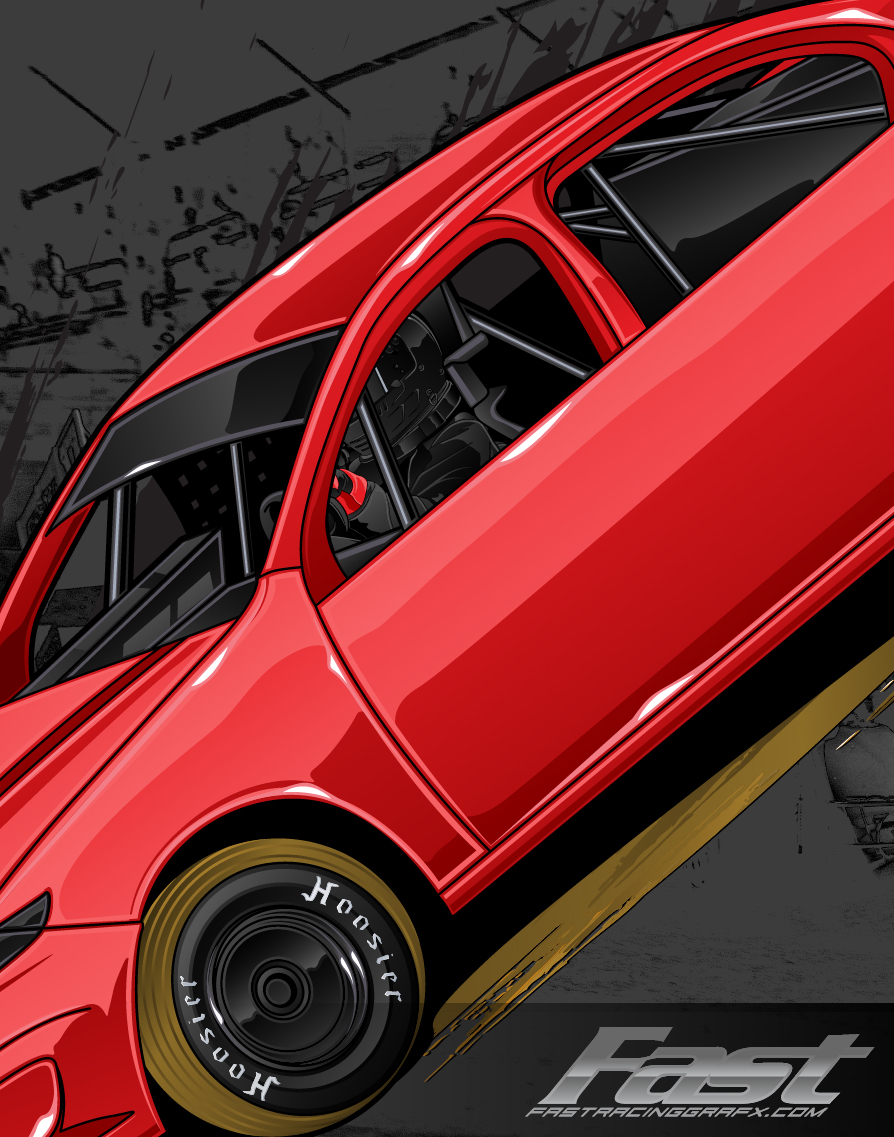 Production Sedan #4 | Fast Racing Grafx