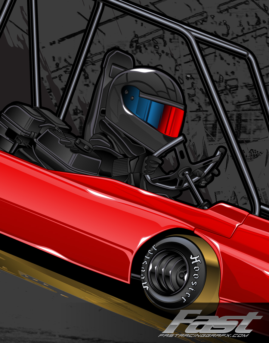 Dirt Flat Kart #9 | Fast Racing Grafx