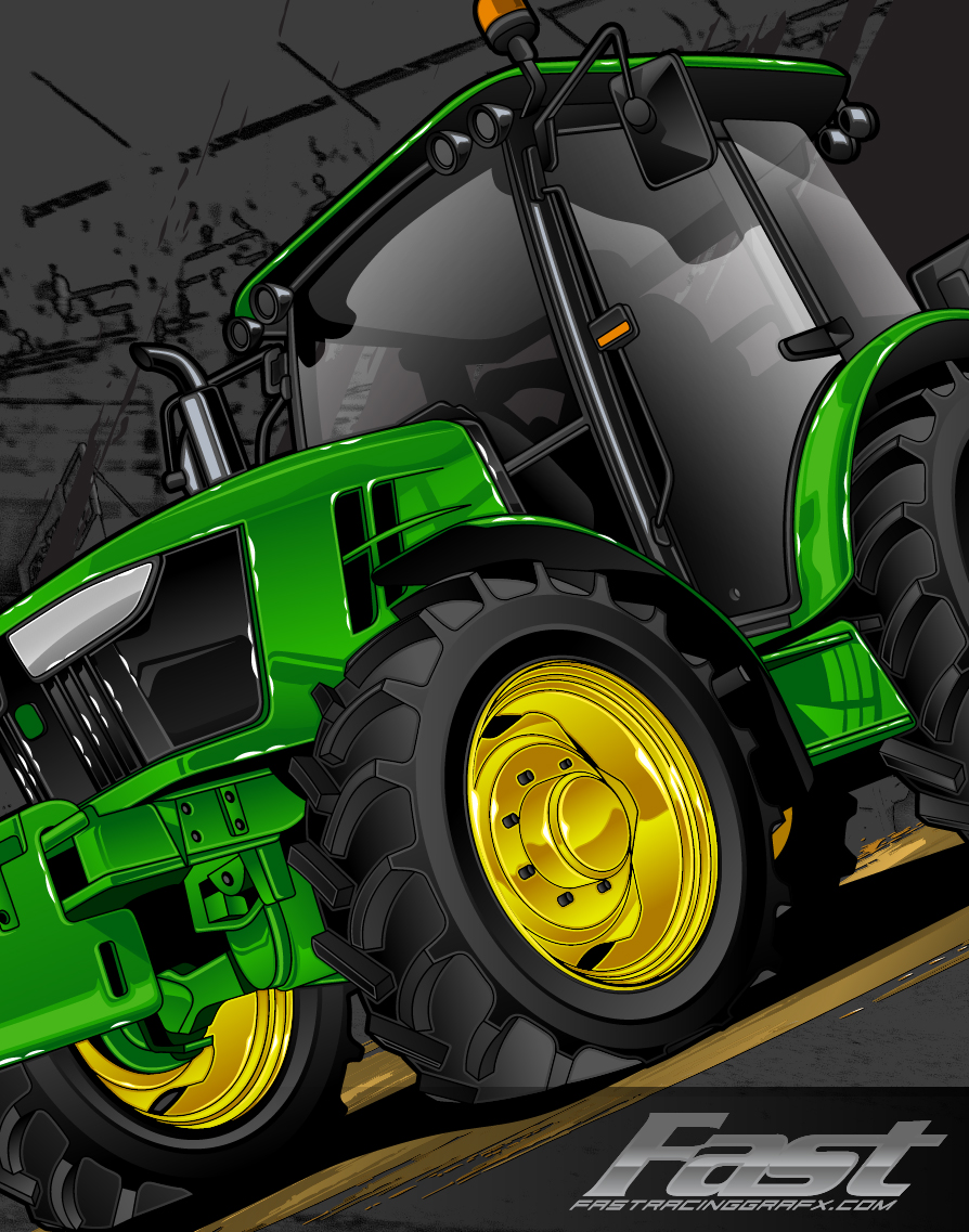 Tractor #1 | Fast Racing Grafx