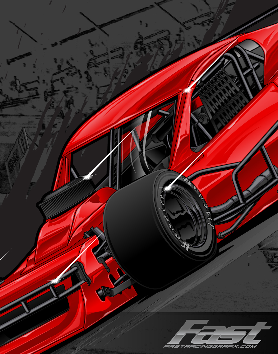 Whelen Modified #9 | Fast Racing Grafx
