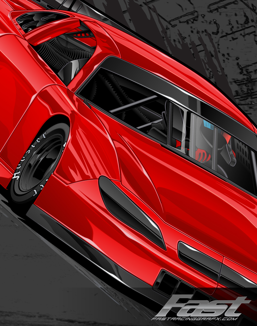 Pavement Late Model #20 | Fast Racing Grafx