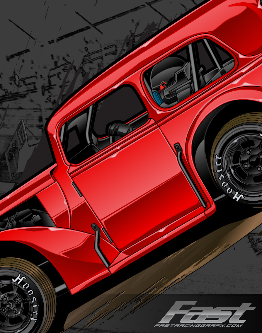 Legend Modified #9 | Fast Racing Grafx