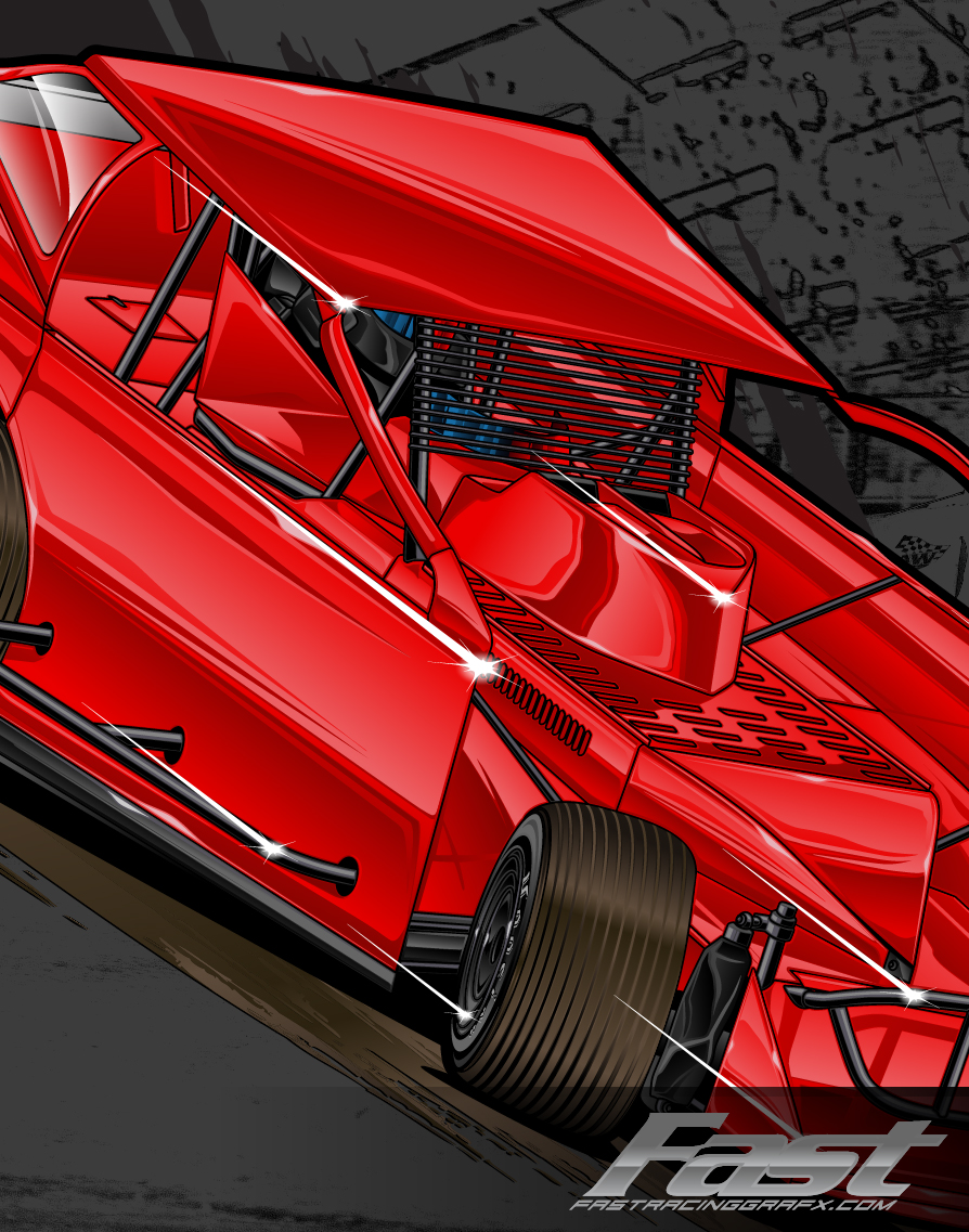 NE Modified #40 | Fast Racing Grafx