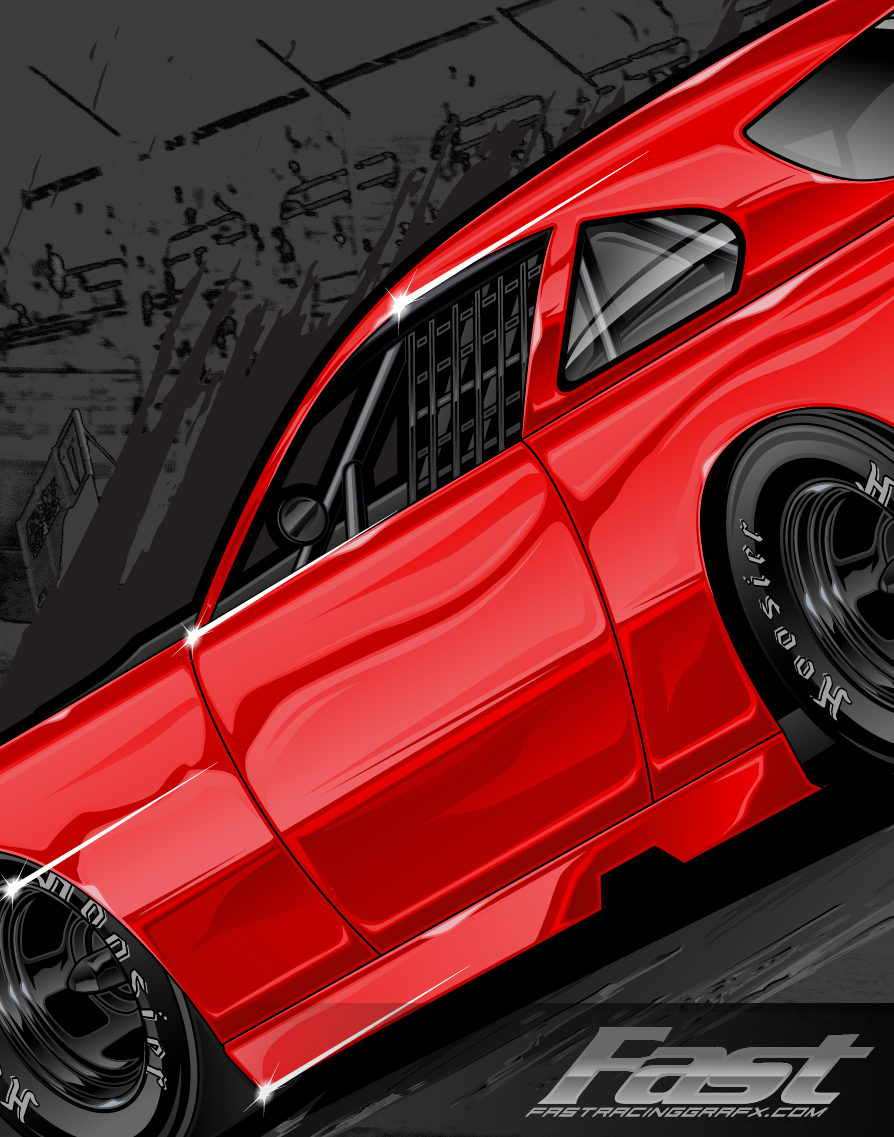 Pavement Late Model #24 | Fast Racing Grafx