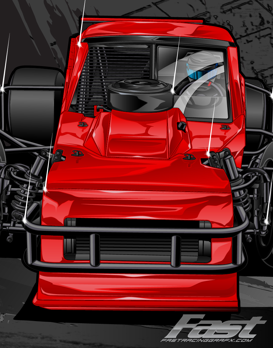 Whelen Modified #15 | Fast Racing Grafx