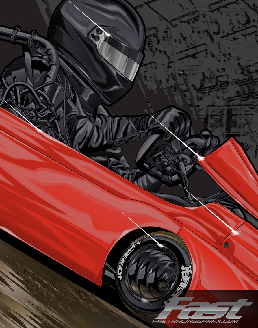 Dirt Flat Kart #14 | Fast Racing Grafx