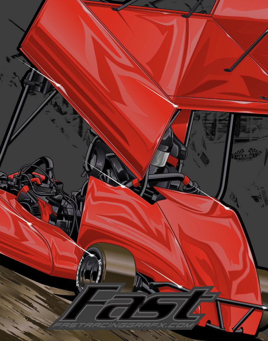 Dirt Champ Kart #9 | Fast Racing Grafx